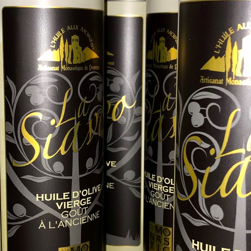 Siavo barroux oliv oil - abbey saint madeleine in the south of France