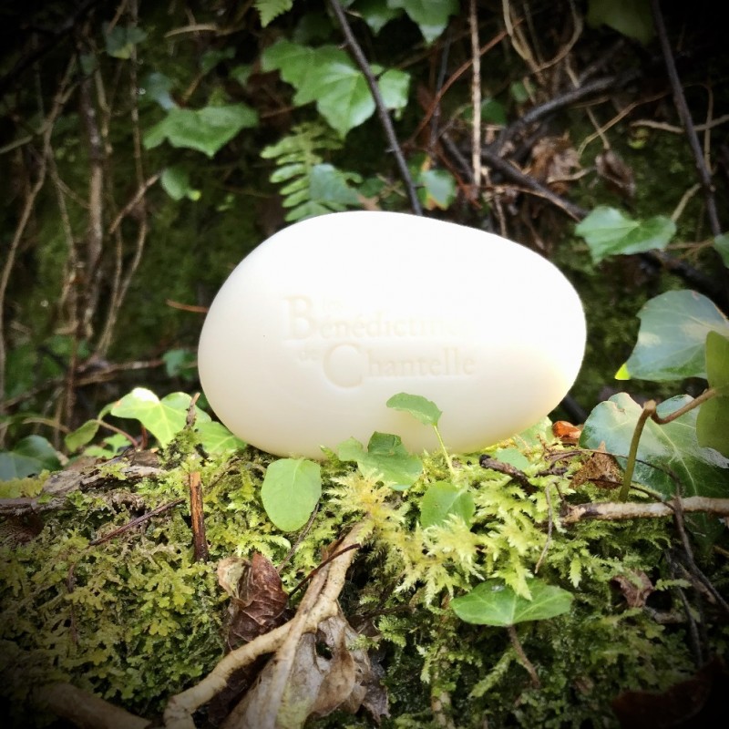 Pebble soap with aloe vera - enriched with sweet almond